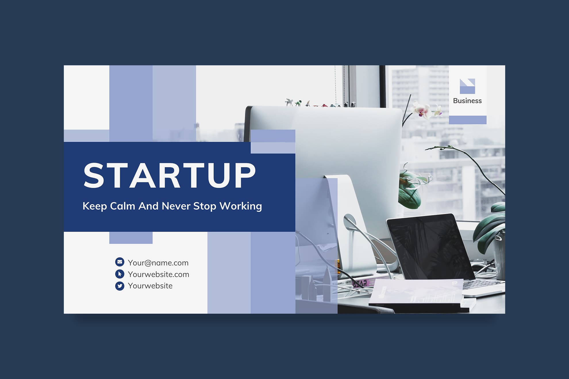 Startup PowerPoint Presentation Template – MasterBundles