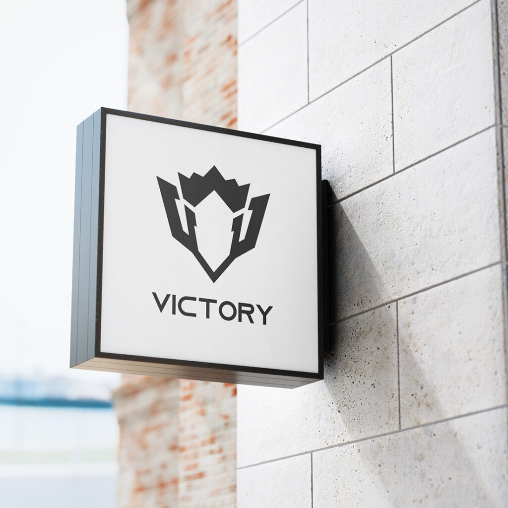Victory, V letter with crown logo template-only $15 - MasterBundles