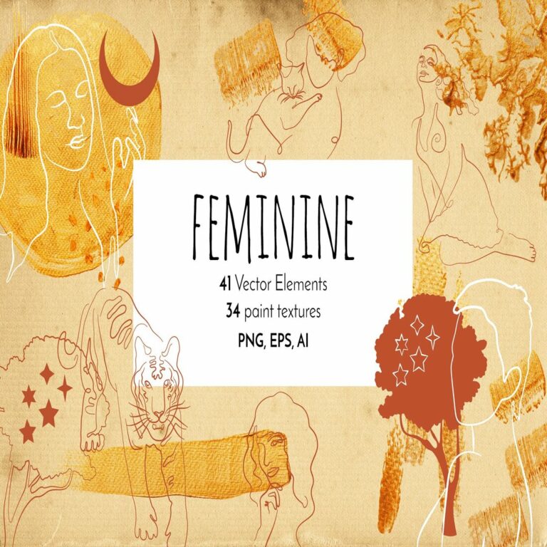 Woman Single Line Drawings – MasterBundles