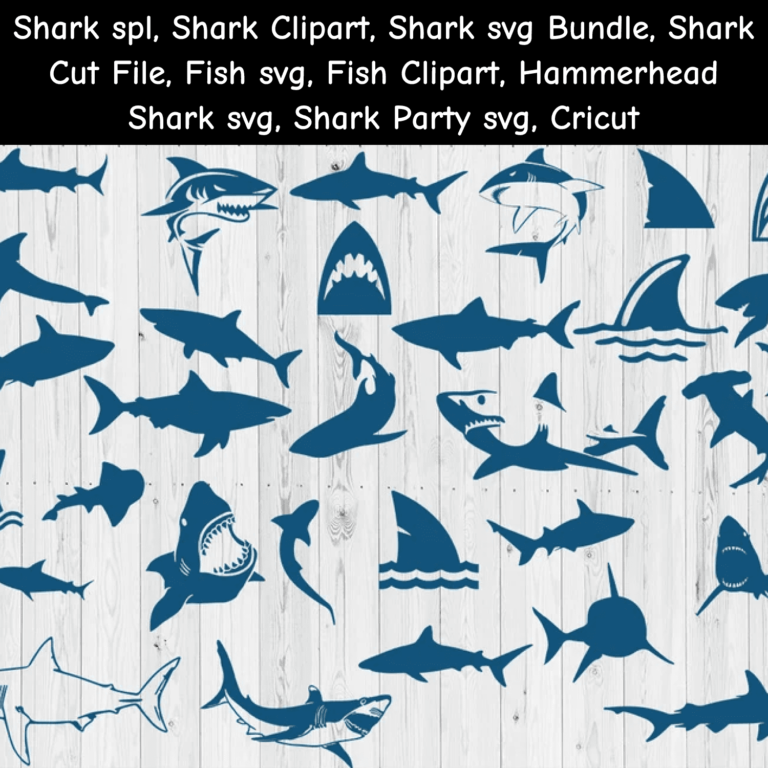 Sharks SVG Bundle – MasterBundles