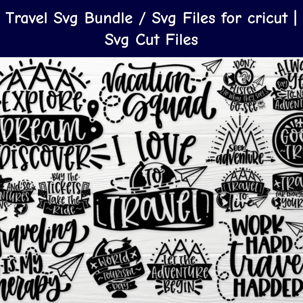 Travel SVG Bundle – MasterBundles
