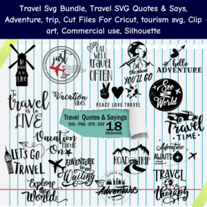 Free Travel SVG Designs – MasterBundles
