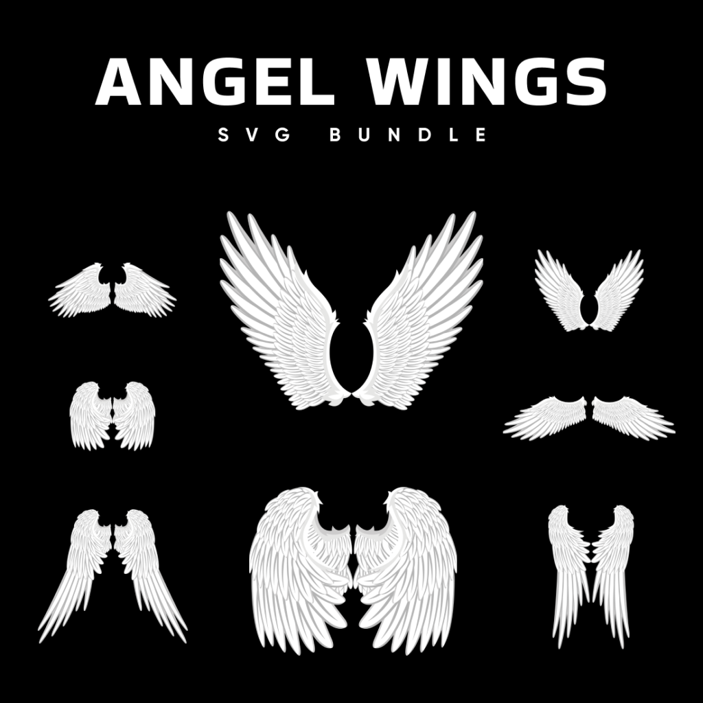 Angel Wings SVG – MasterBundles