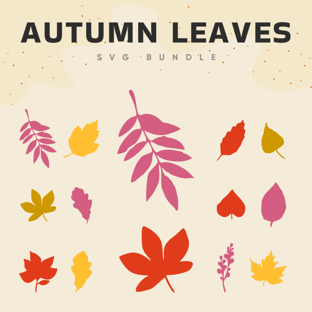 Autumn Leaves SVG || Floral SVG Bundle – MasterBundles