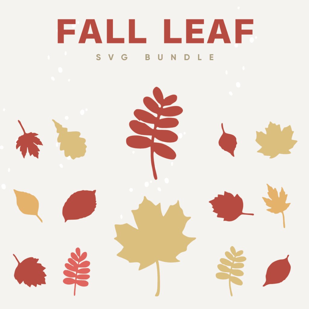 Fall Leaves, Cutting SVG Bundle, Autumn Leaves Clipart – MasterBundles