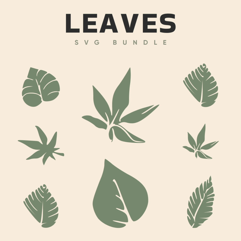 Autumn Leaves SVG || Floral SVG Bundle – MasterBundles