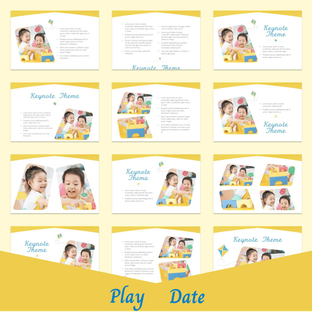Play Date Keynote Template – MasterBundles