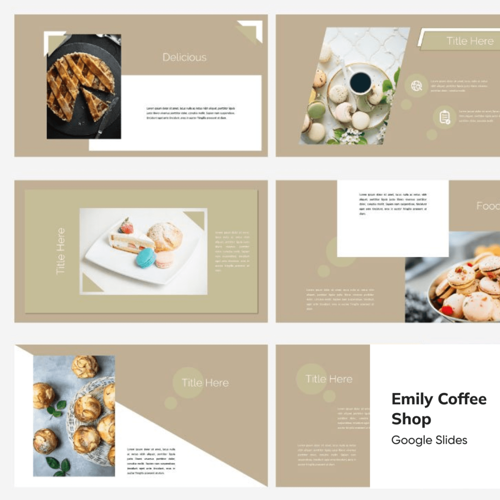 Emily Coffee Shop - Google Slides – MasterBundles