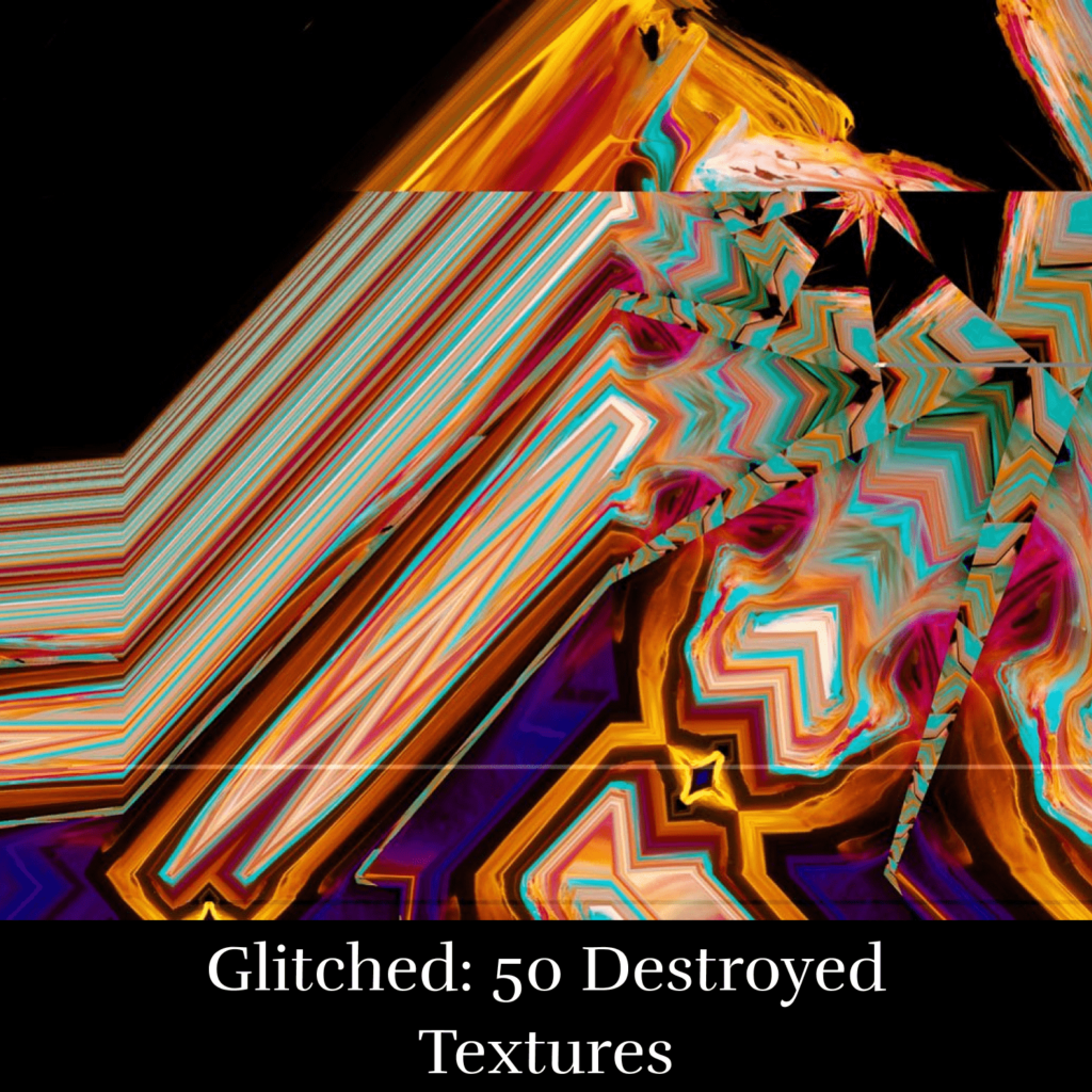Glitched: 50 Destroyed Textures – MasterBundles