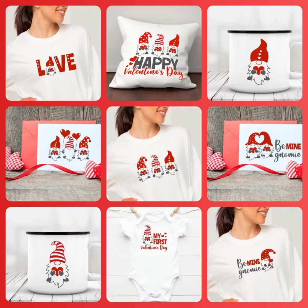 Valentine Gnomes SVG | Big Bundle Valentine's Day SVG – MasterBundles