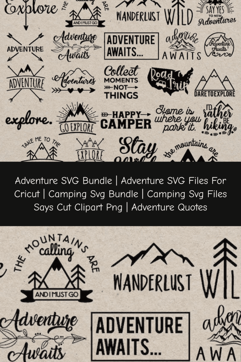 Adventure SVG Bundle – MasterBundles