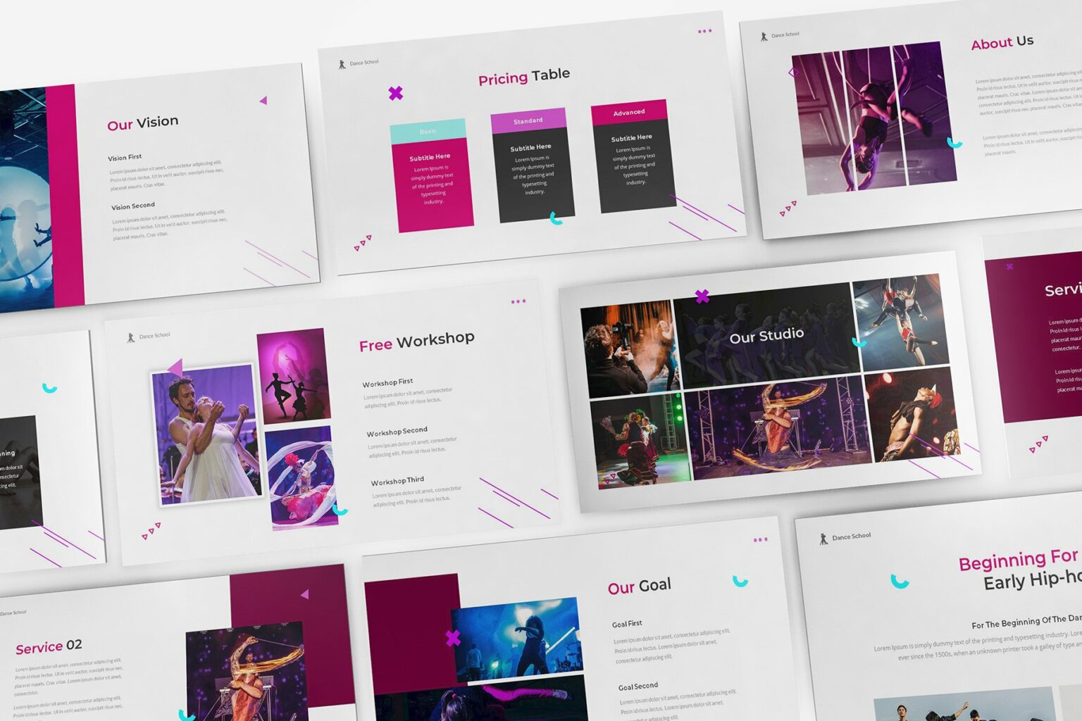 Dance Powerpoint Template – MasterBundles