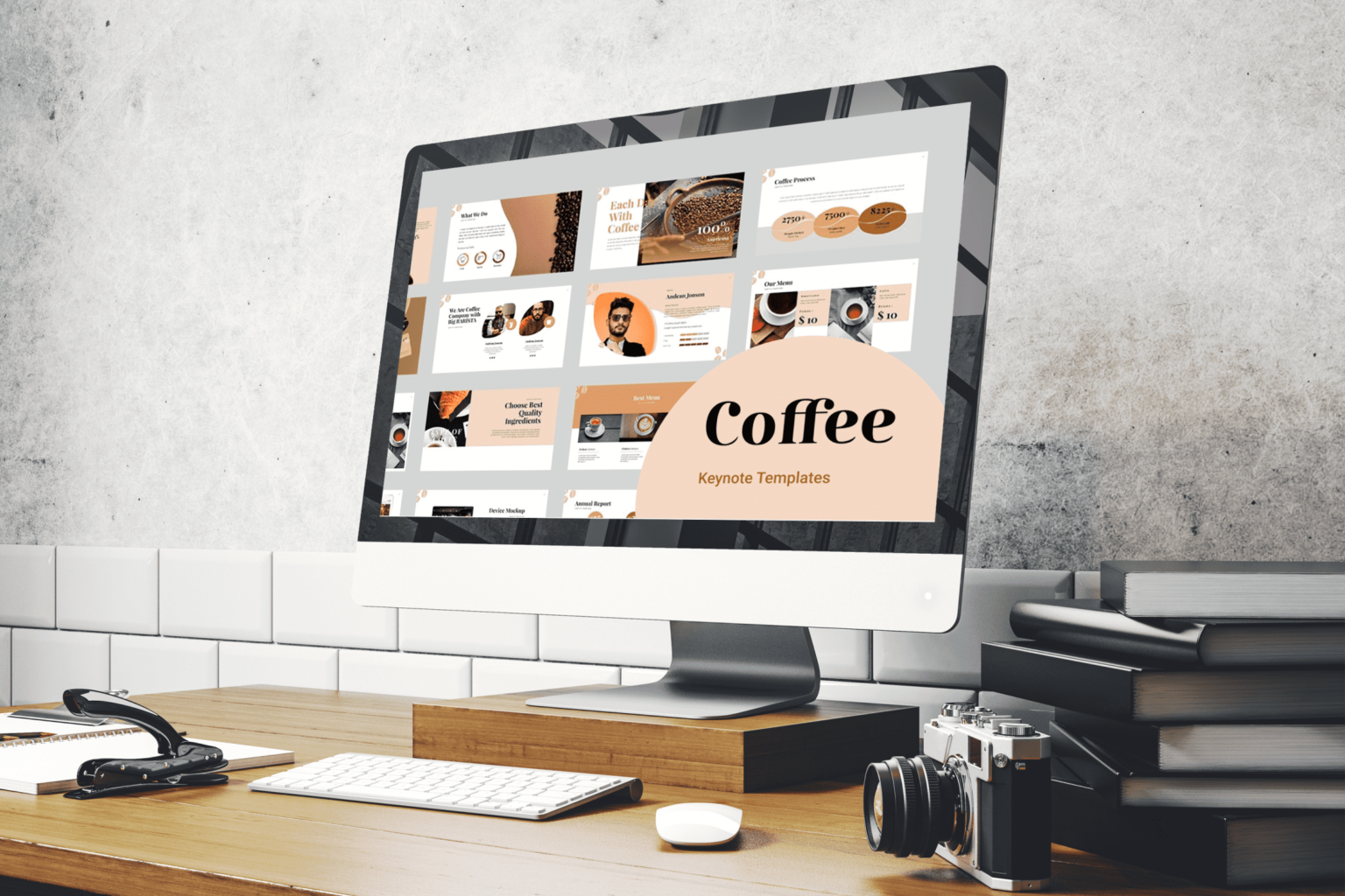Coffee Keynote Templates – MasterBundles