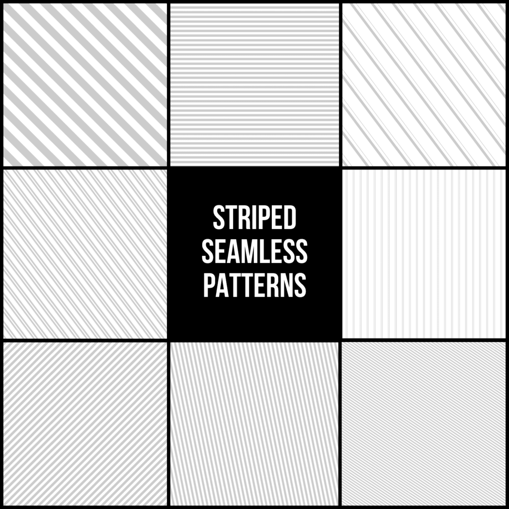 Striped Seamless Patterns – MasterBundles