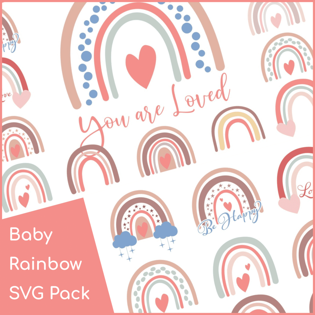 Rainbow SVG, Bundle 23 Rainbows, Boho Rainbow SVG, Birthday | MasterBundles