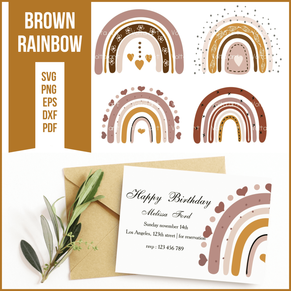 Boho Rainbow SVG Bundle | MasterBundles