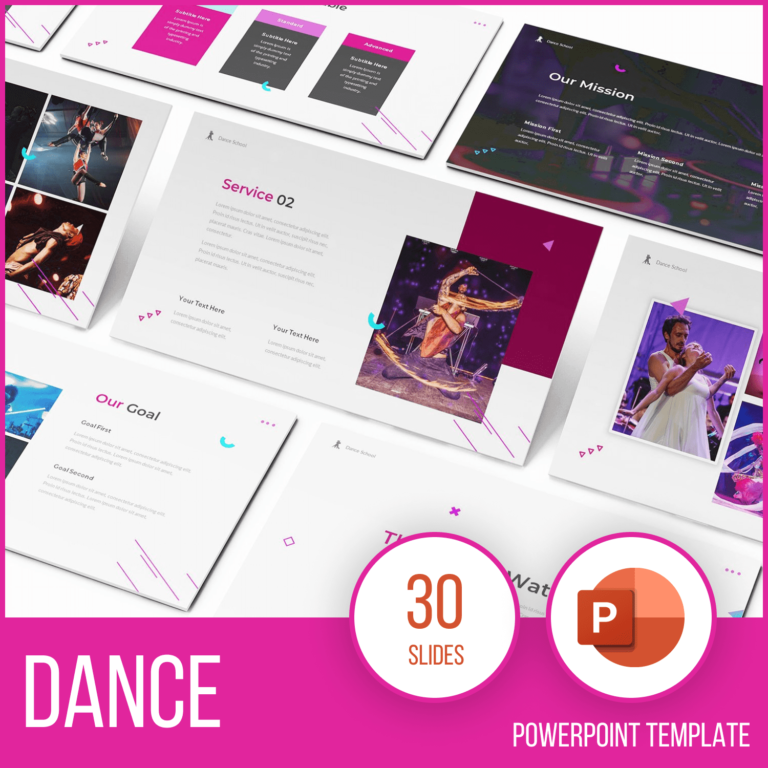 Dance Powerpoint Template – MasterBundles