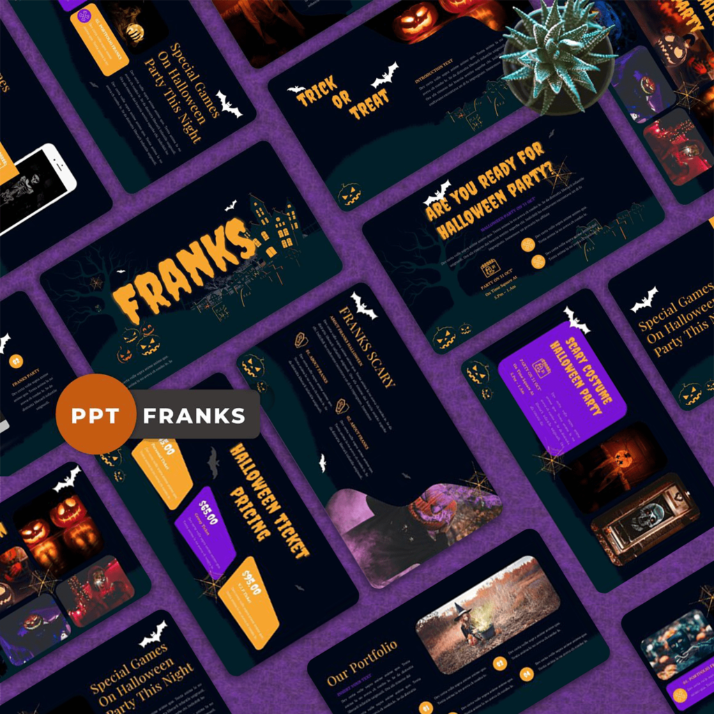 Scary Halloween Powerpoint Template – MasterBundles