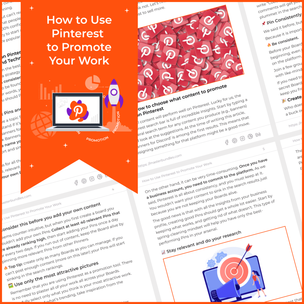 How to Use Pinterest to Promote Your Work – MasterBundles