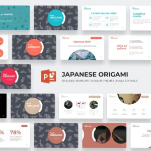 Origami Powerpoint Template – MasterBundles