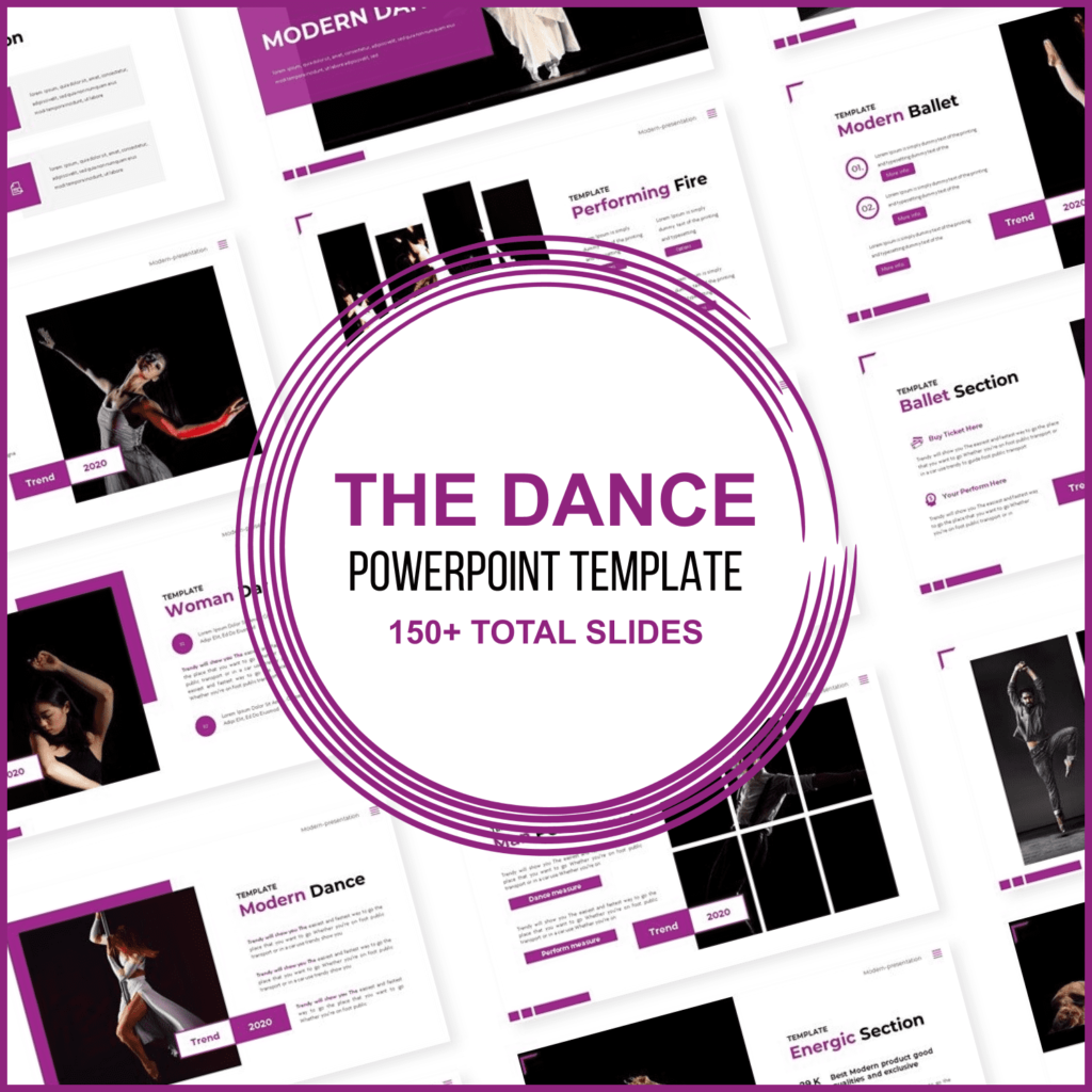 The Dance - Powerpoint Template – MasterBundles