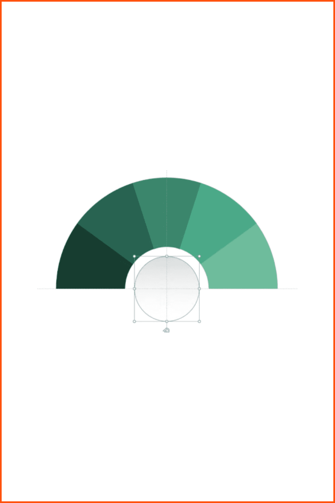 How to create infographic pie chart