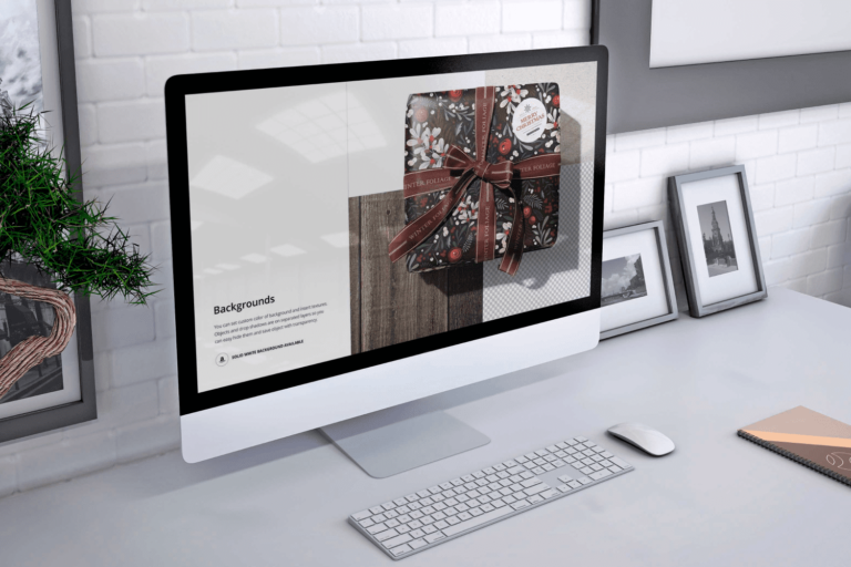 Christmas Wrapping Paper Mockup Set – MasterBundles