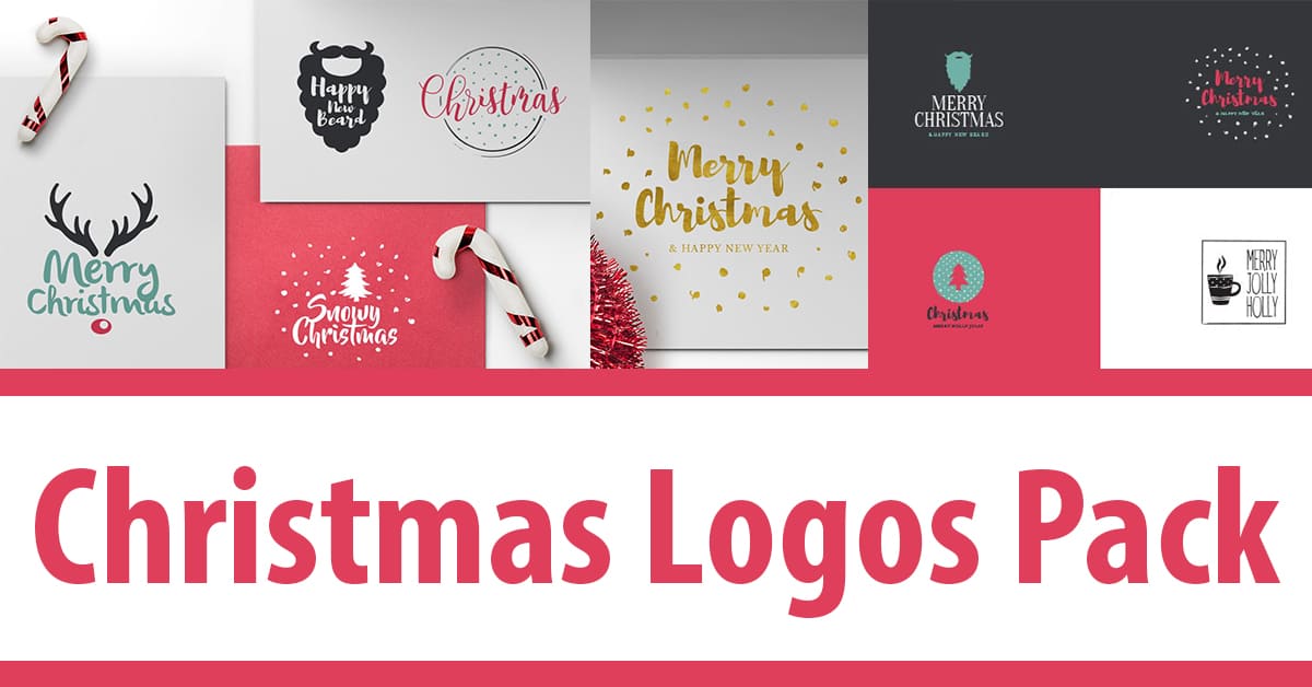 Christmas Logos Pack – MasterBundles