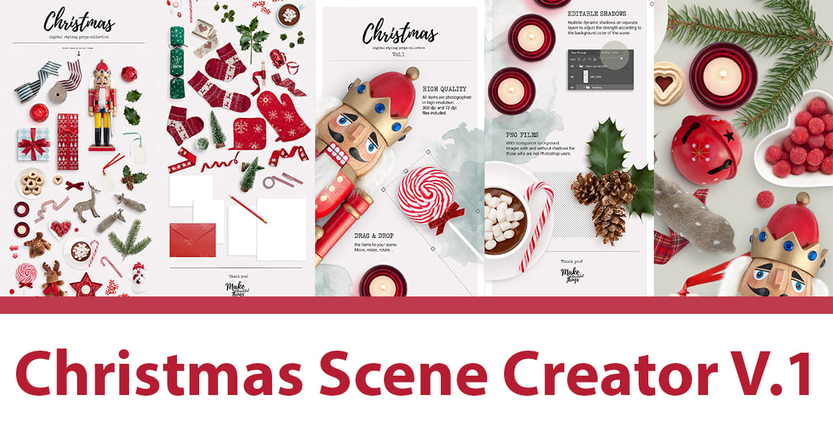 Christmas Scene Creator V.1 – MasterBundles
