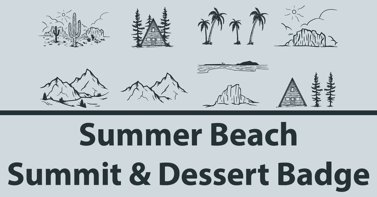 Summer Beach, Summit & Dessert Badge – MasterBundles