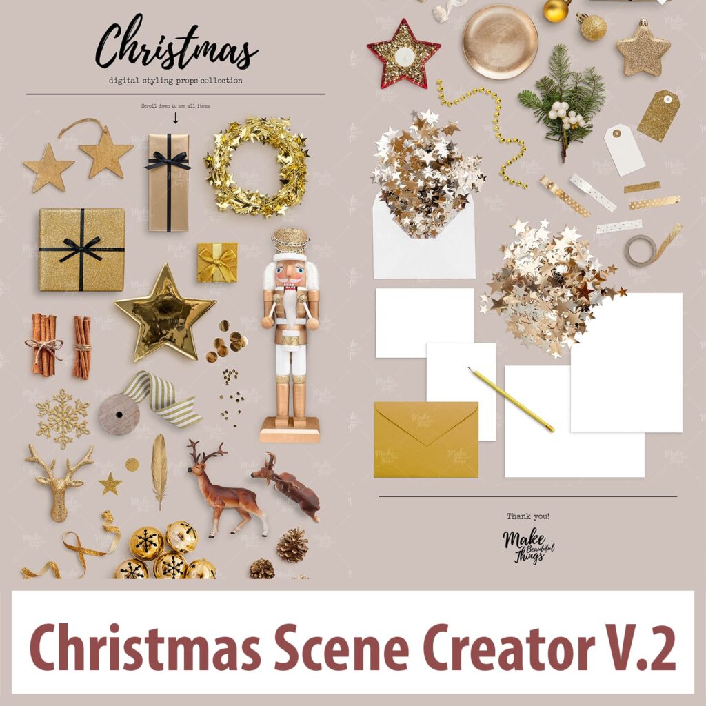 Christmas Scene Creator V.2 – MasterBundles
