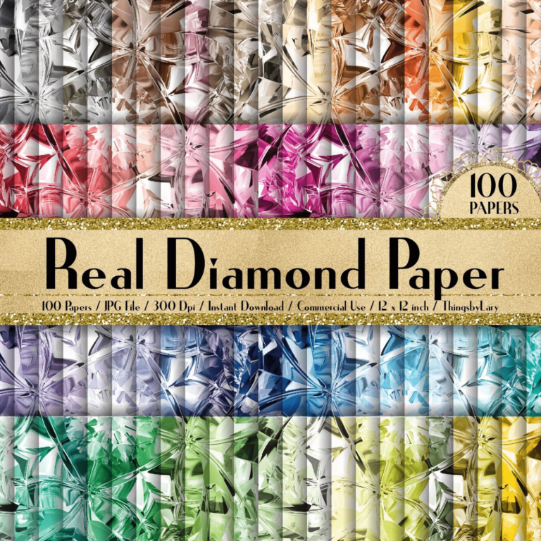 100 Real Diamond Texture Papers 12inch – MasterBundles