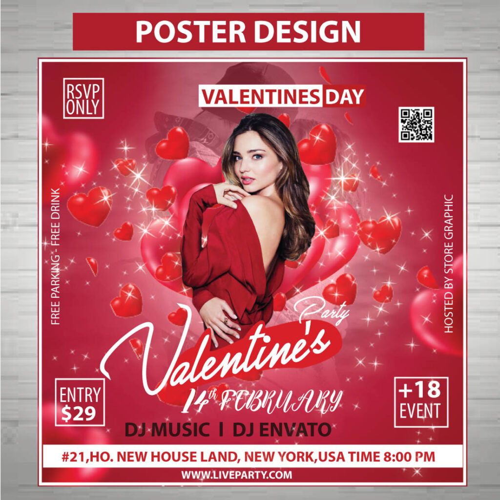 Valentine's Day Poster - MasterBundles