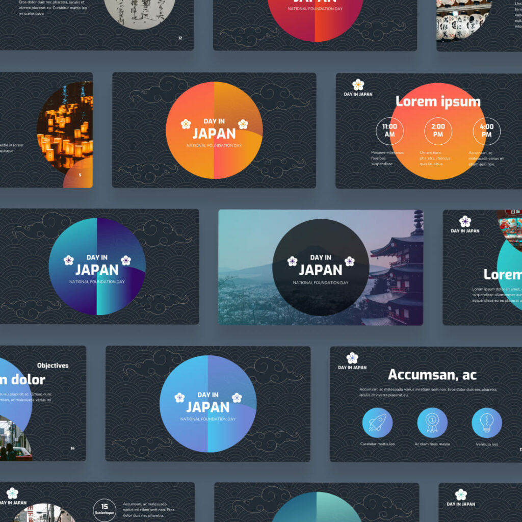 Day in Japan Powerpoint Template – MasterBundles