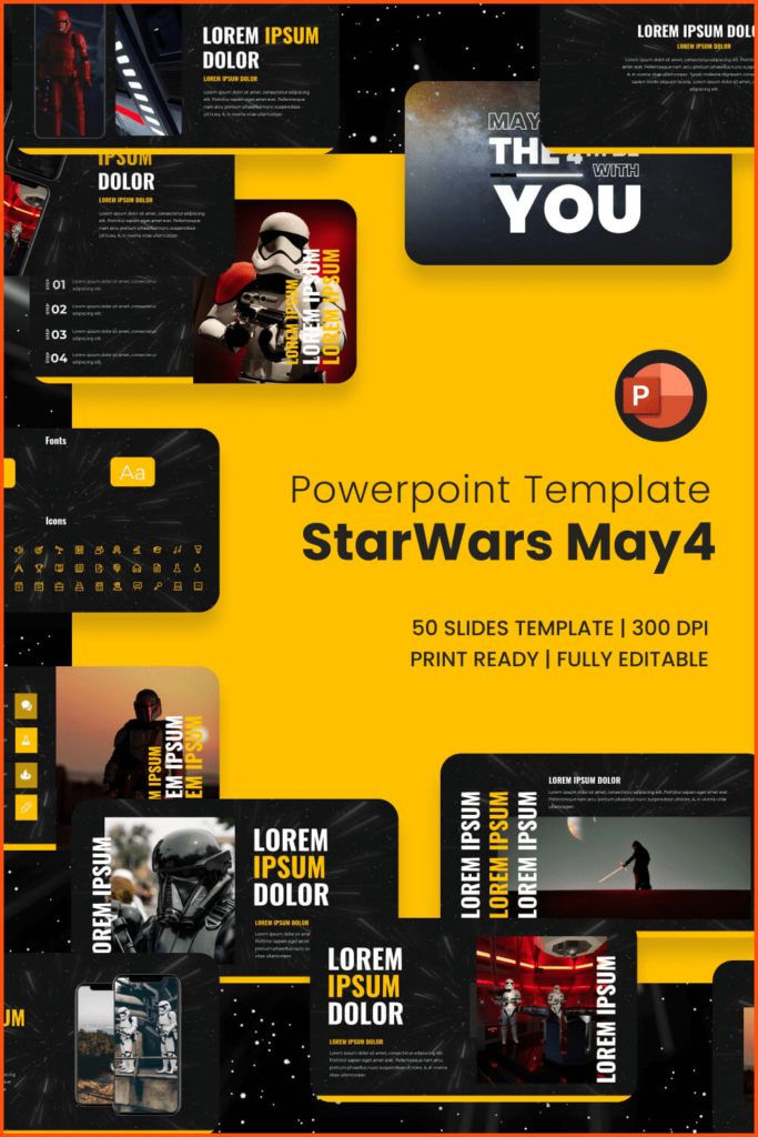 15+ Best Star Wars PowerPoint Templates in 2022 | Master Bundles