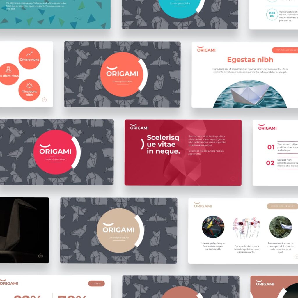 Origami Powerpoint Template – MasterBundles