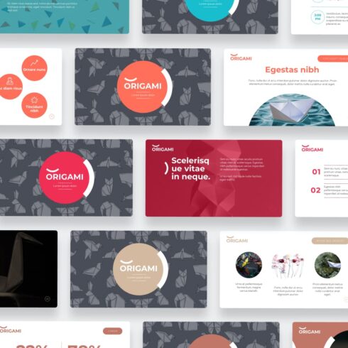 Origami Powerpoint Template – MasterBundles