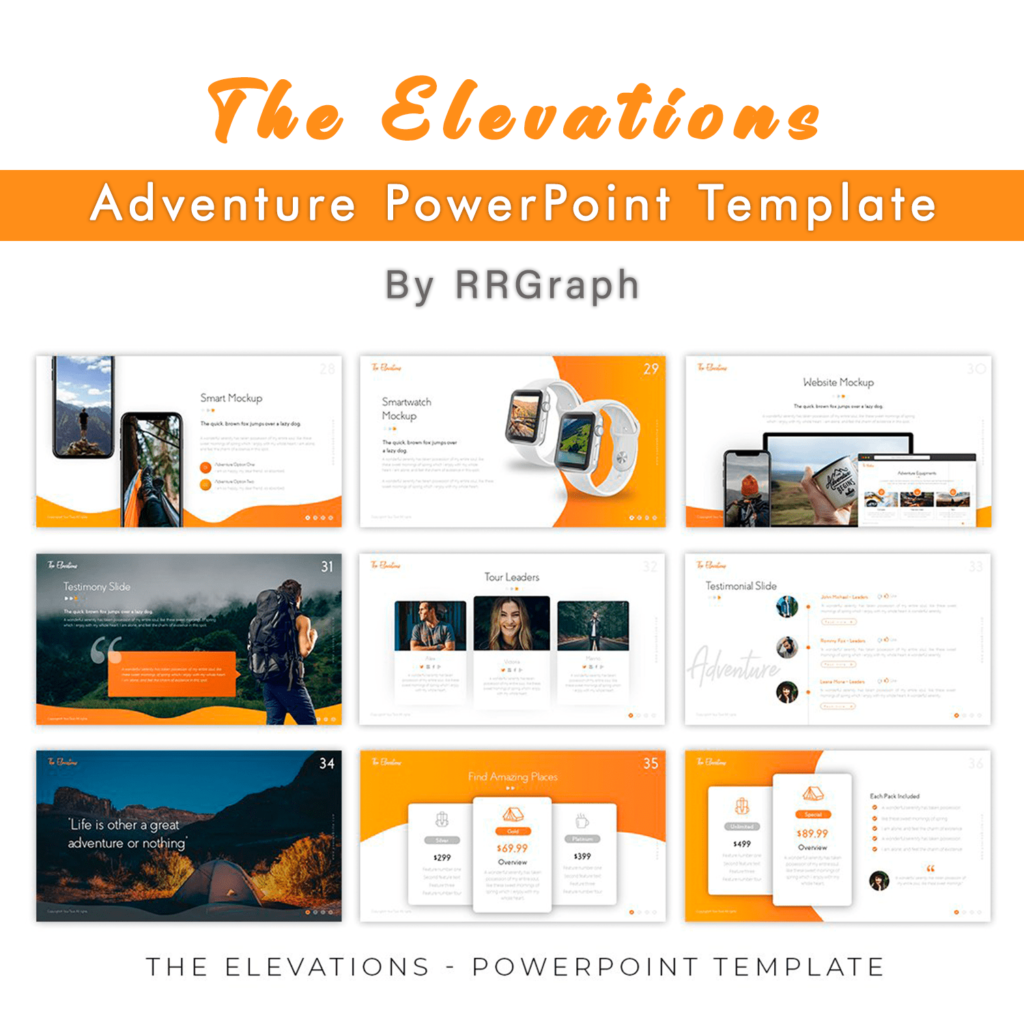 Elevations - Adventure Presentation – MasterBundles