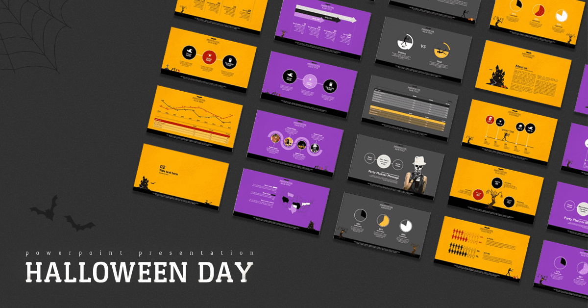 Halloween Day Powerpoint Template – MasterBundles