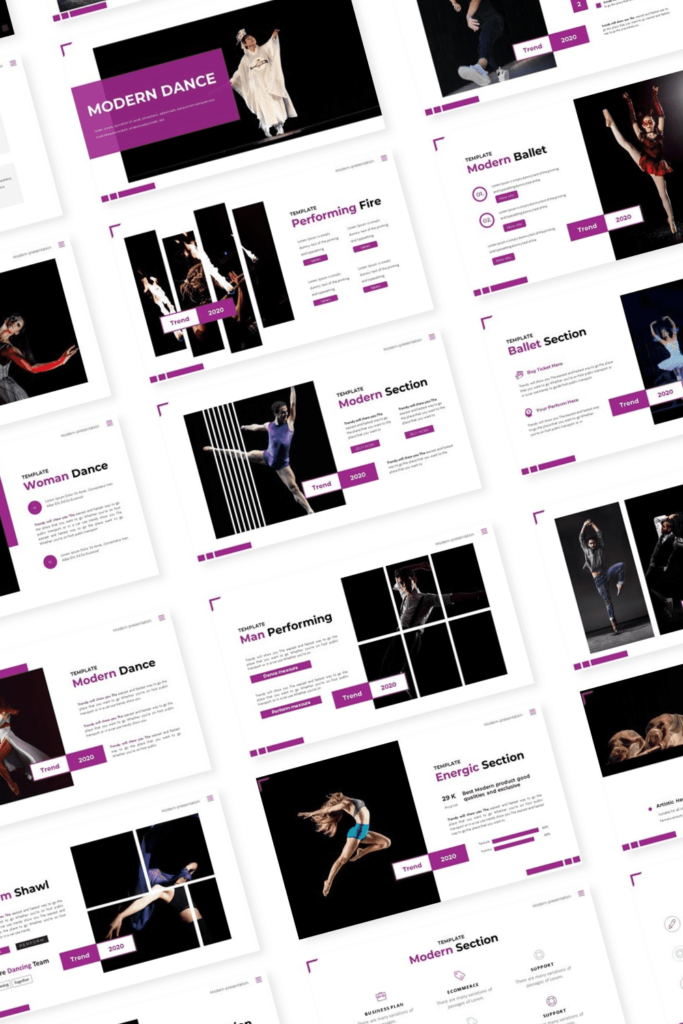 The Dance - Google Slide Template – MasterBundles
