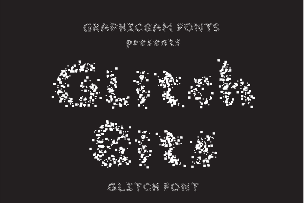 Glitch Font Bundle - 39 Glitch Fonts & BONUSES - MasterBundles