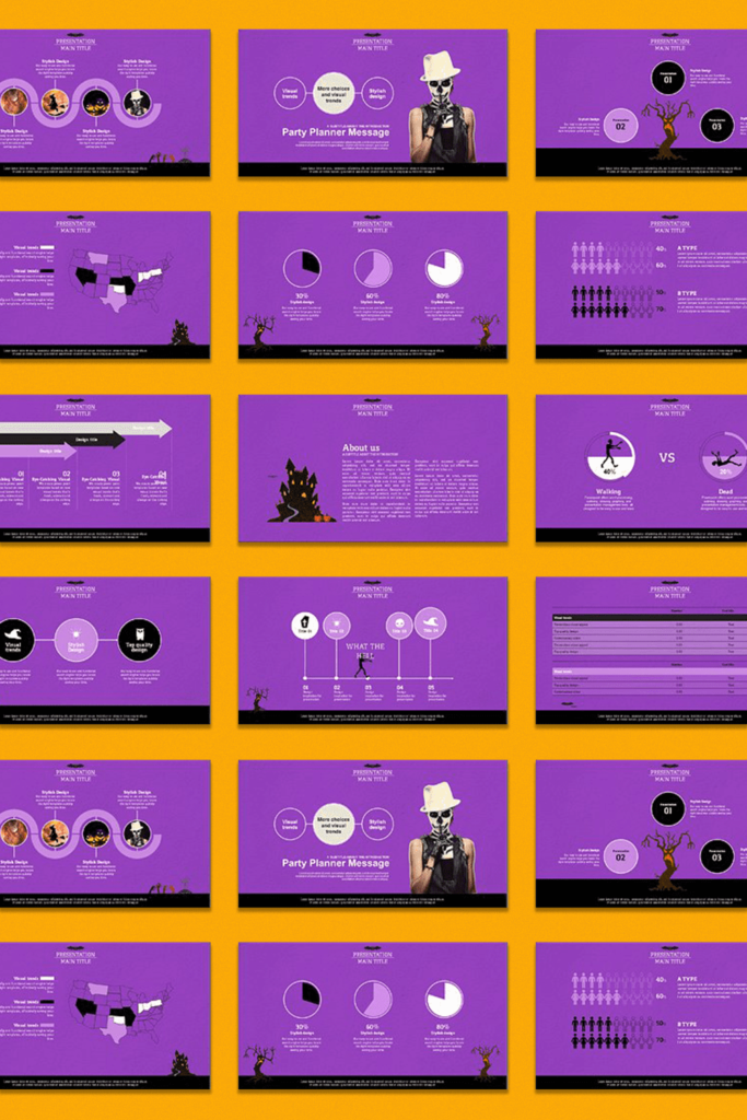Halloween Day Powerpoint Template – MasterBundles