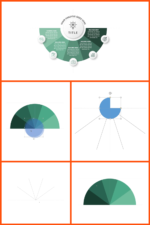 How to create infographic pie chart