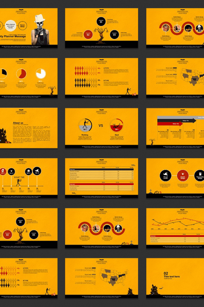 Halloween Day Powerpoint Template – MasterBundles