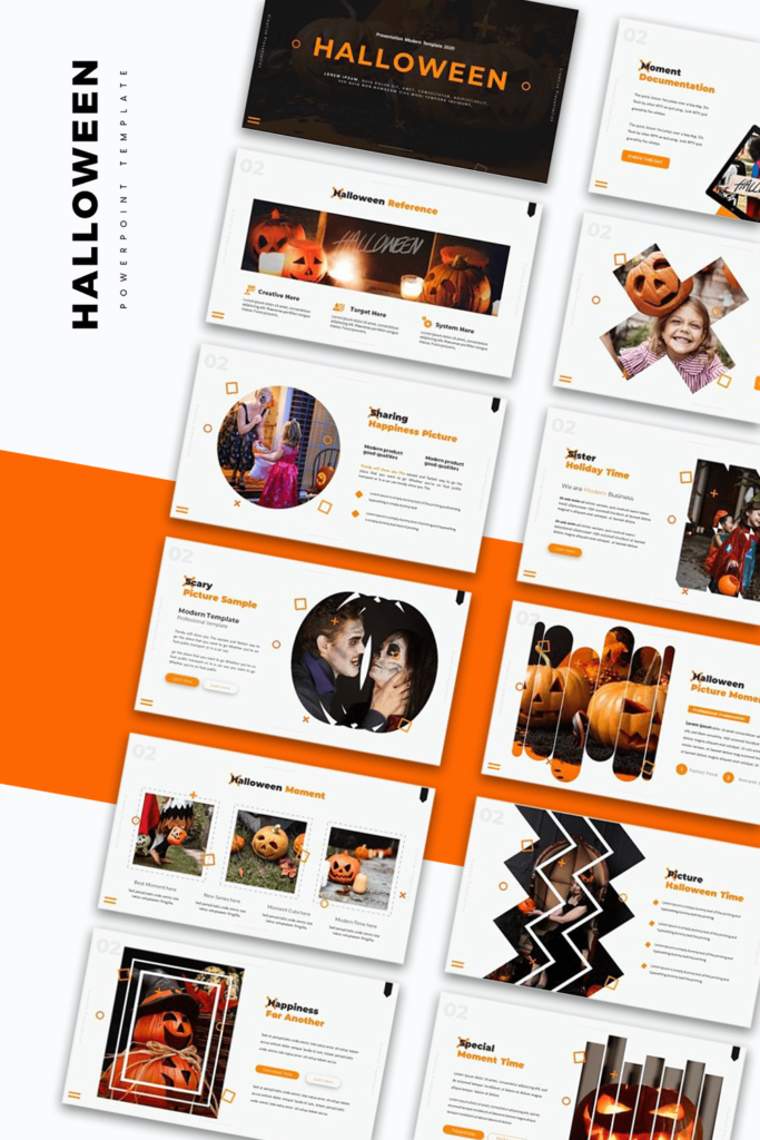Halloween - Powerpoint Template – MasterBundles