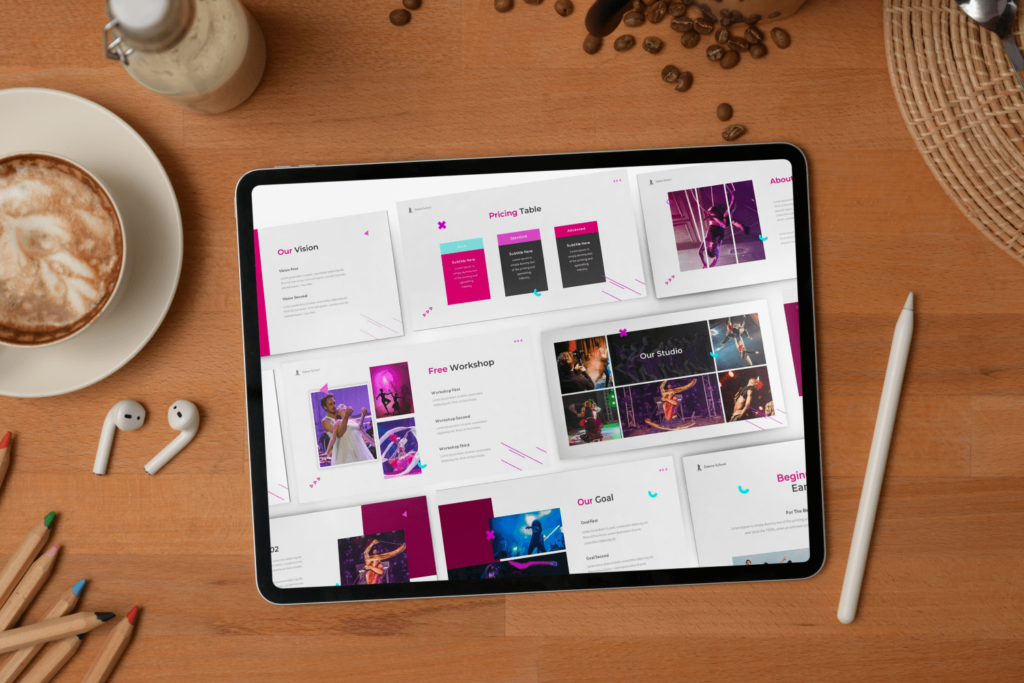 Dance Powerpoint Template – MasterBundles