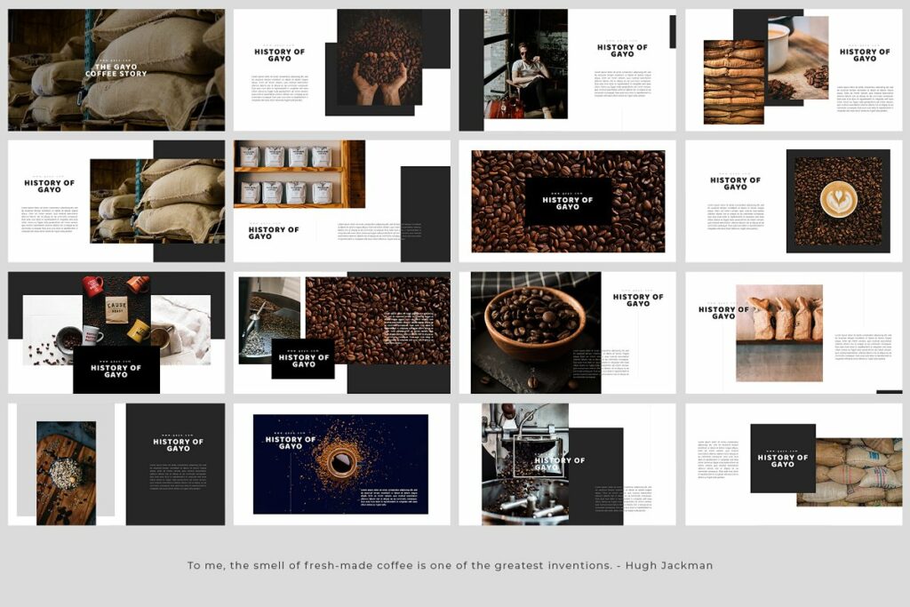 Coffee Google Slides Template Gayoo – MasterBundles