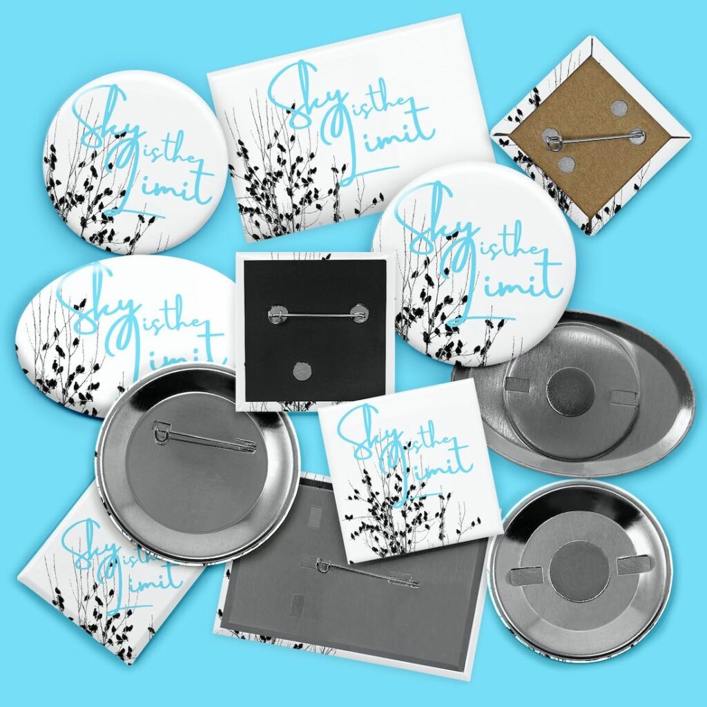 Buttons Bundle Mockups & Templates - MasterBundles