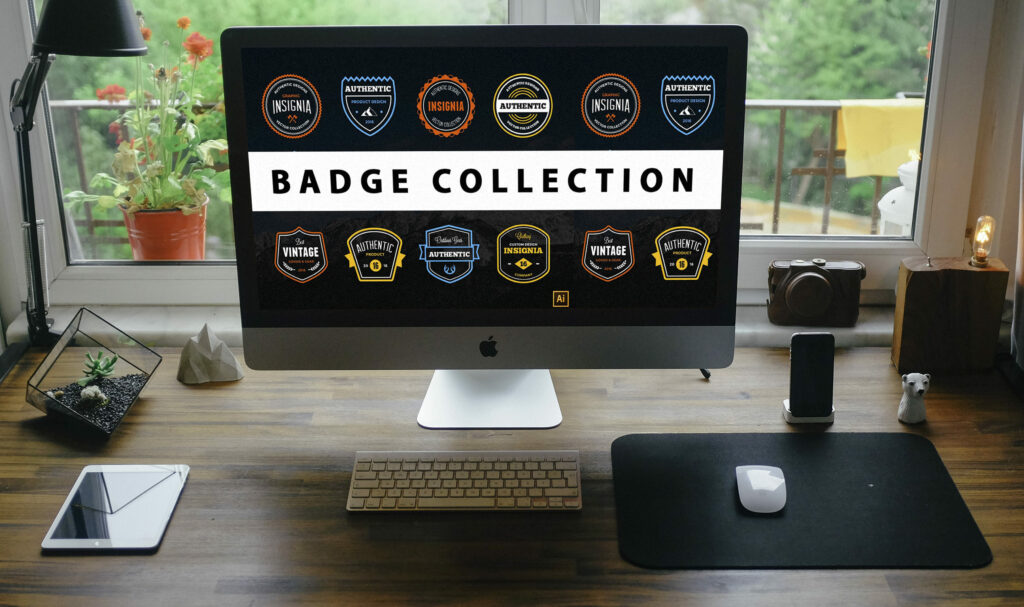 Vintage Badge Collection – MasterBundles