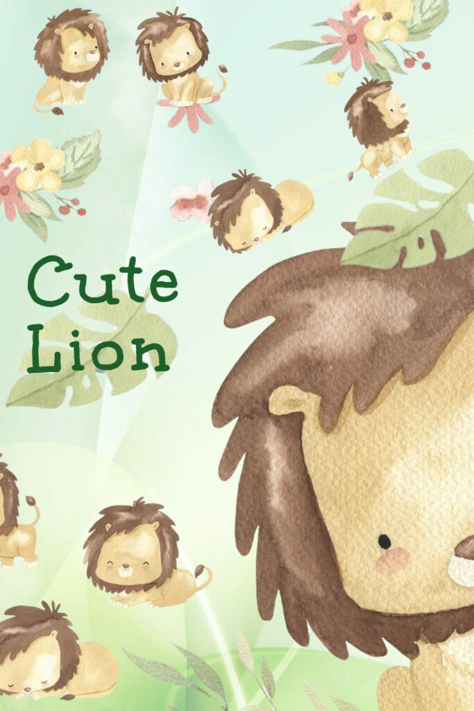 Lion Clipart. Safari Animal – MasterBundles